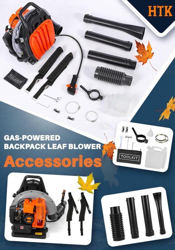 HTK Backpack Blower review | Leaf Blowers Review